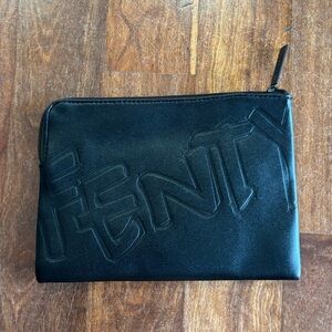 Fenty Beauty | Bags | Fenty Beauty Black Cosmetics Bag | Poshmark